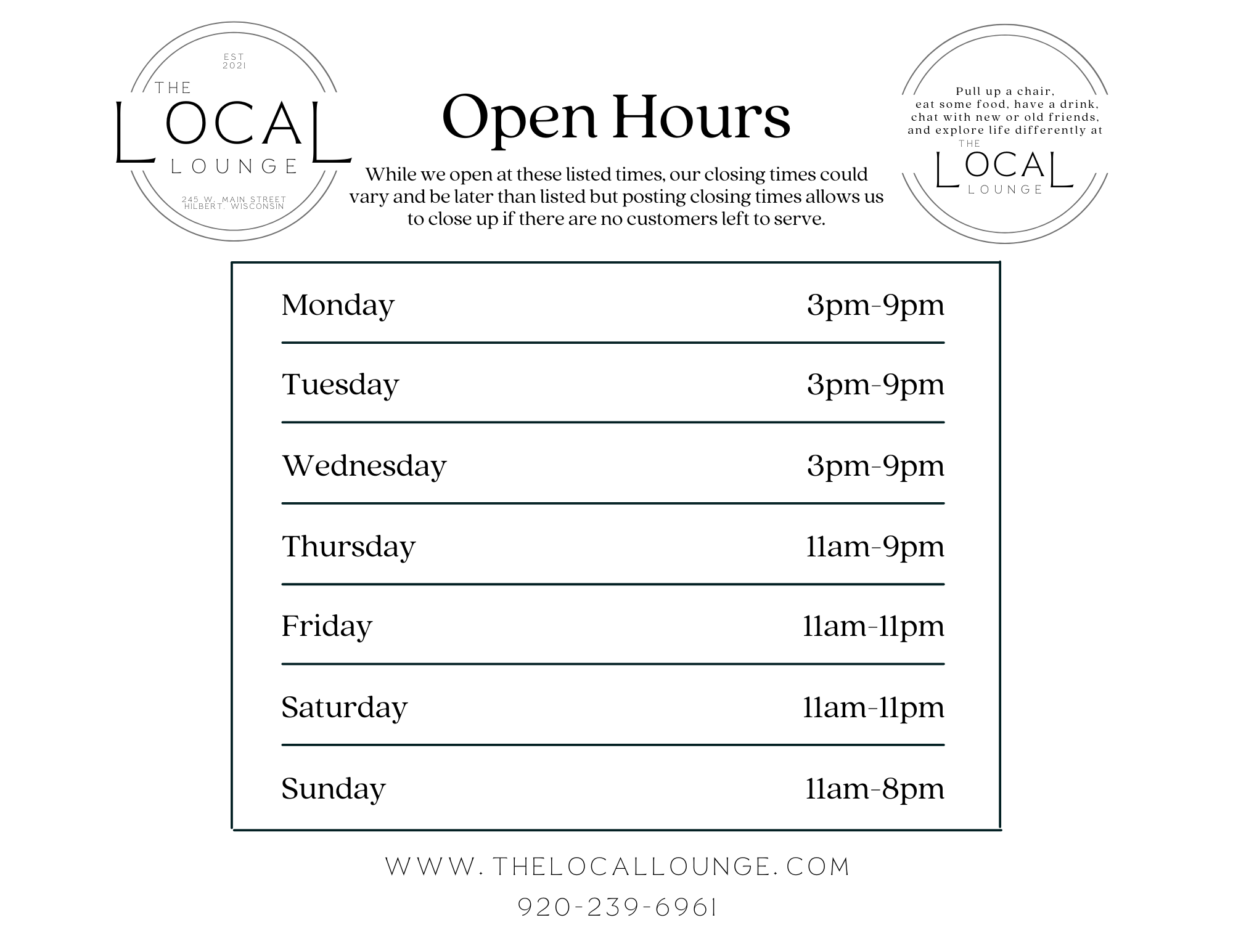 The Local Lounge