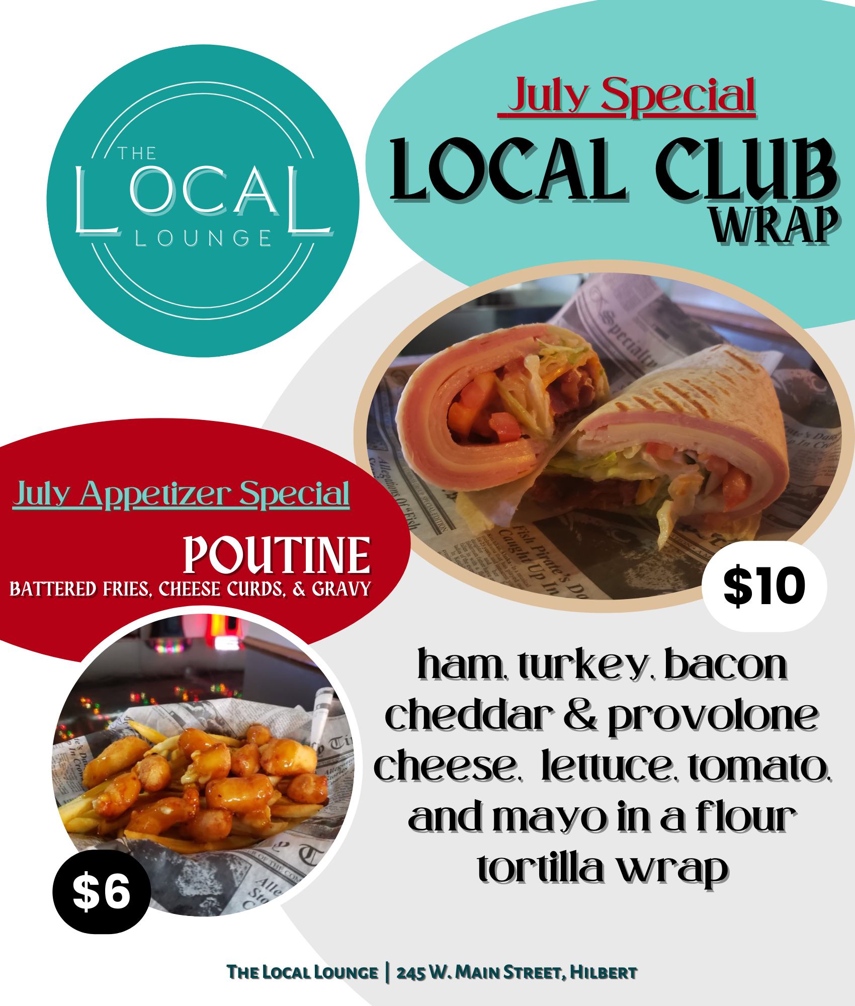 Menu – The Local Lounge
