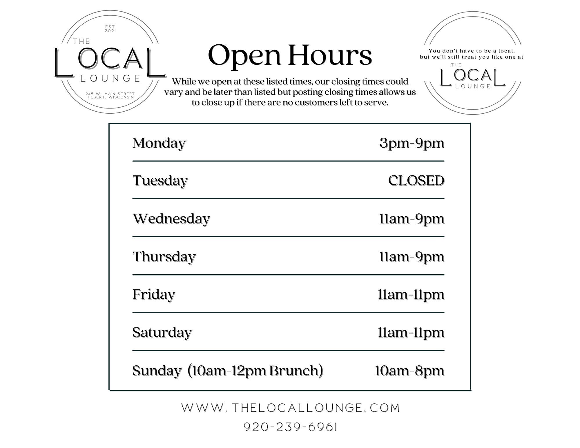 The Local Lounge